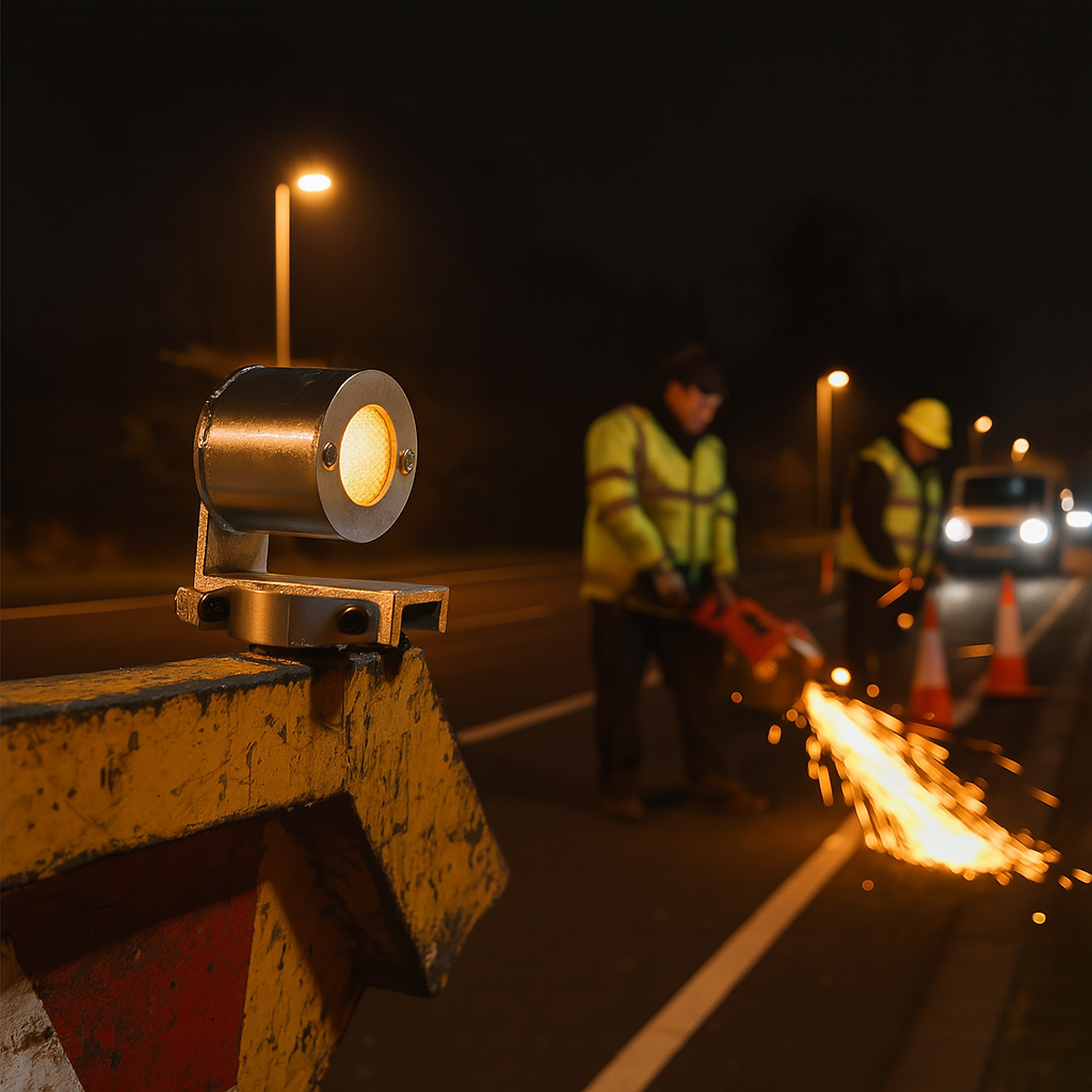 Heavy-Duty Battery-Powered Skip Light – High-Visibility Safety for Ski