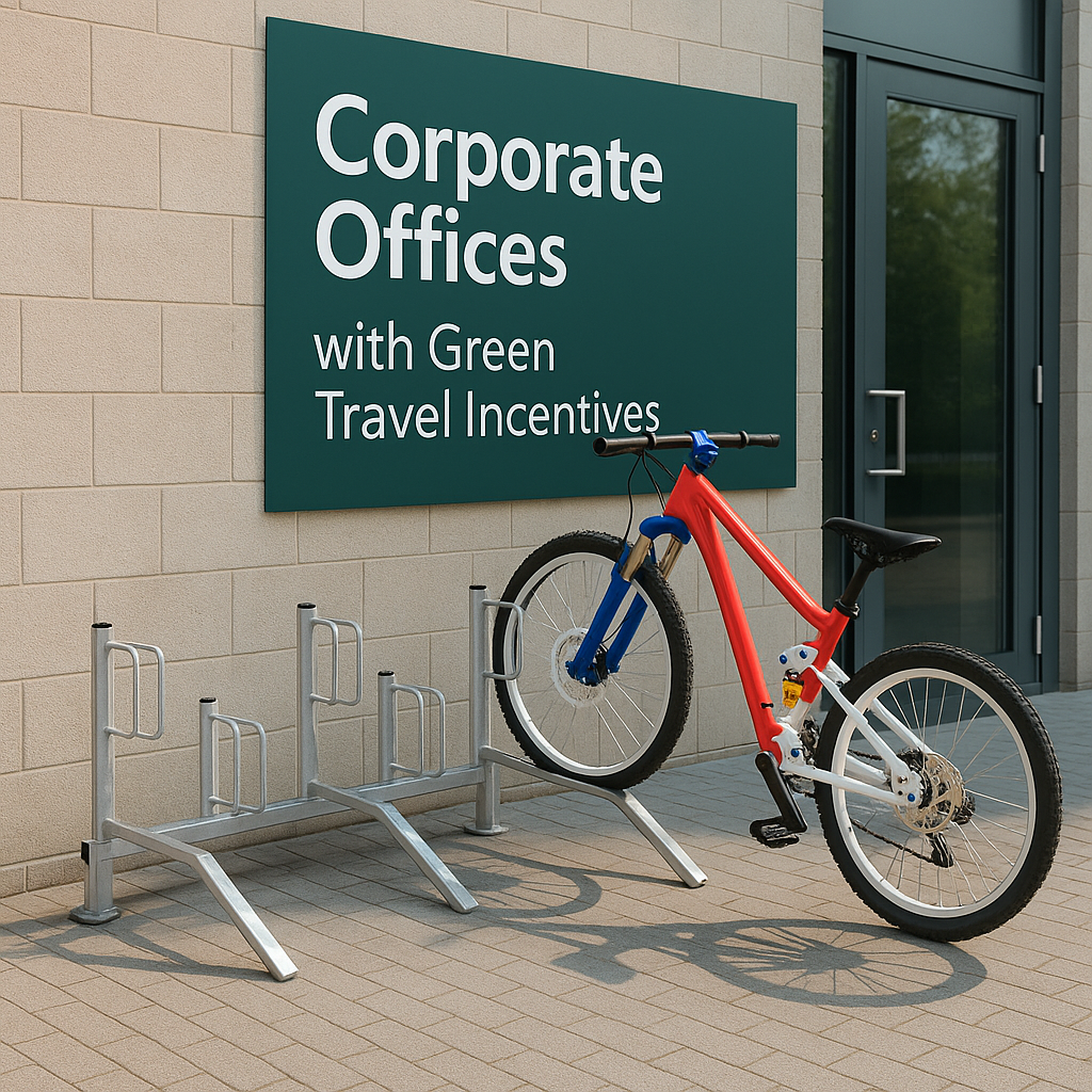 Type B High-Density Cycle Rack – Single-Sided, Space-Saving Bike Parki